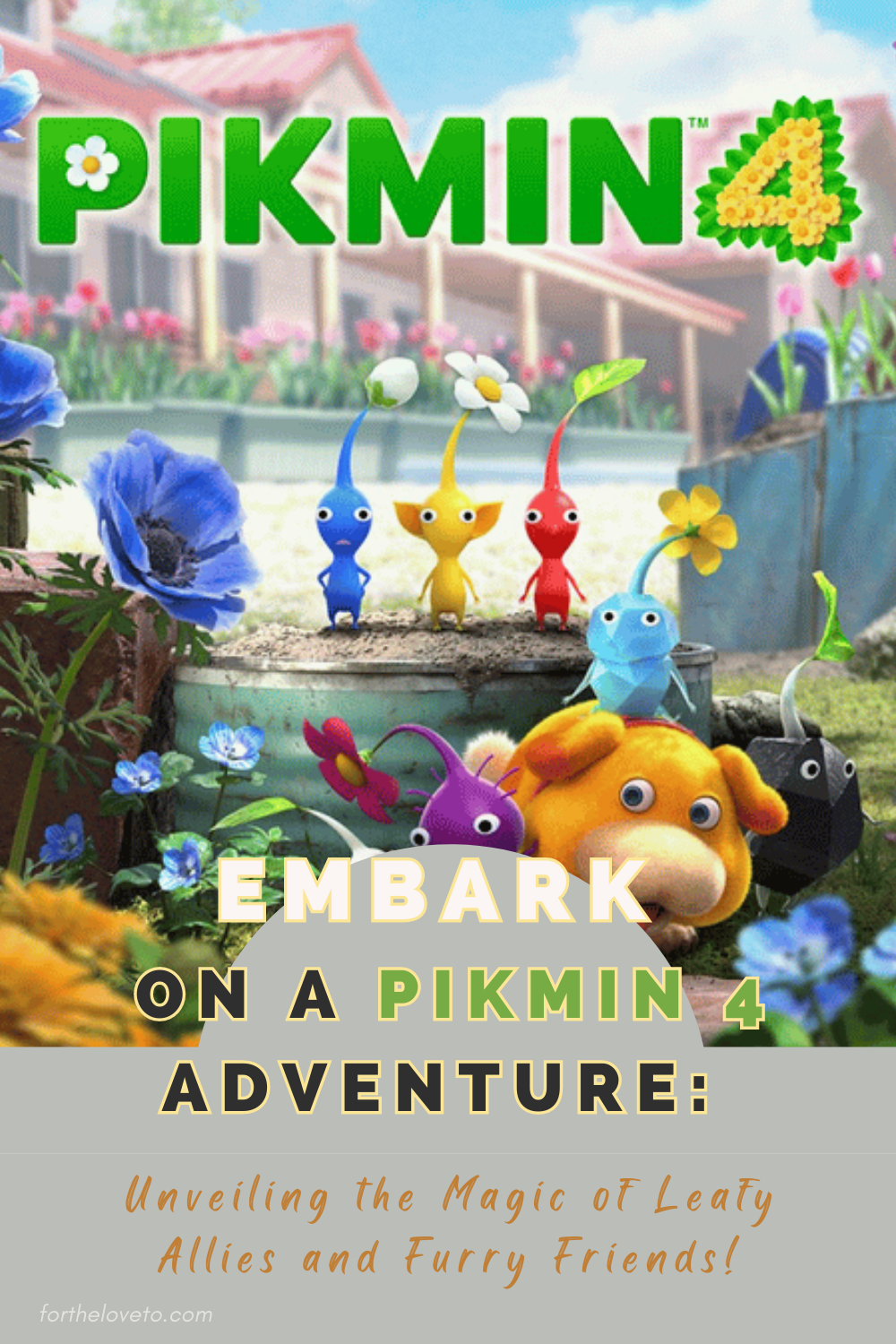 Embark on a Pikmin 4 Adventure