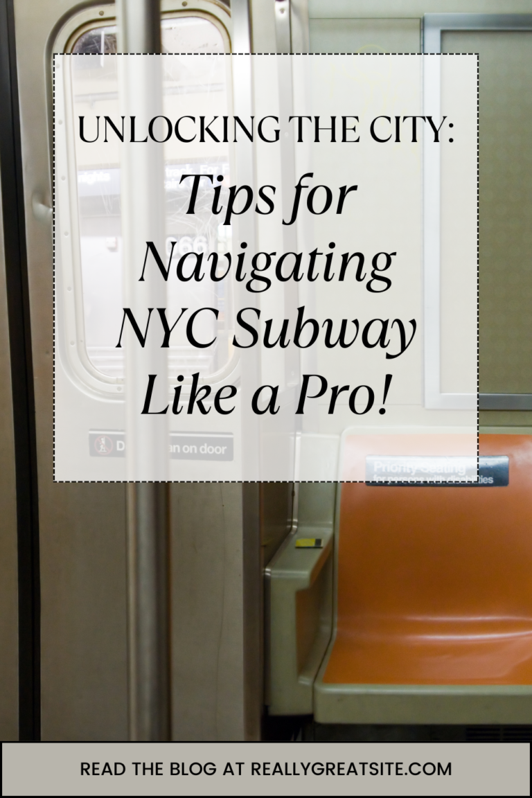 Tips for Navigating NYC Subway Like a Pro!
