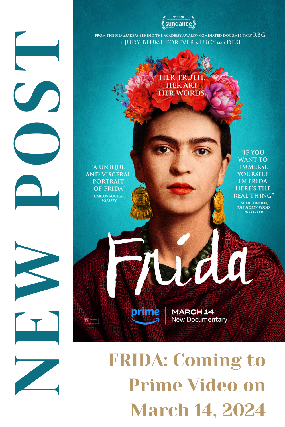 FRIDA Coming to Prime Video on March 14th