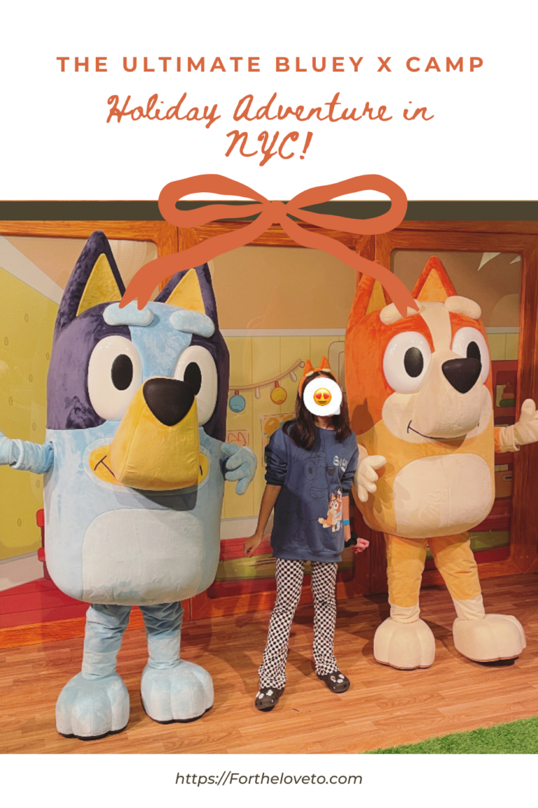 The Ultimate Bluey x CAMP Holiday Adventure in NYC!- For The Love To