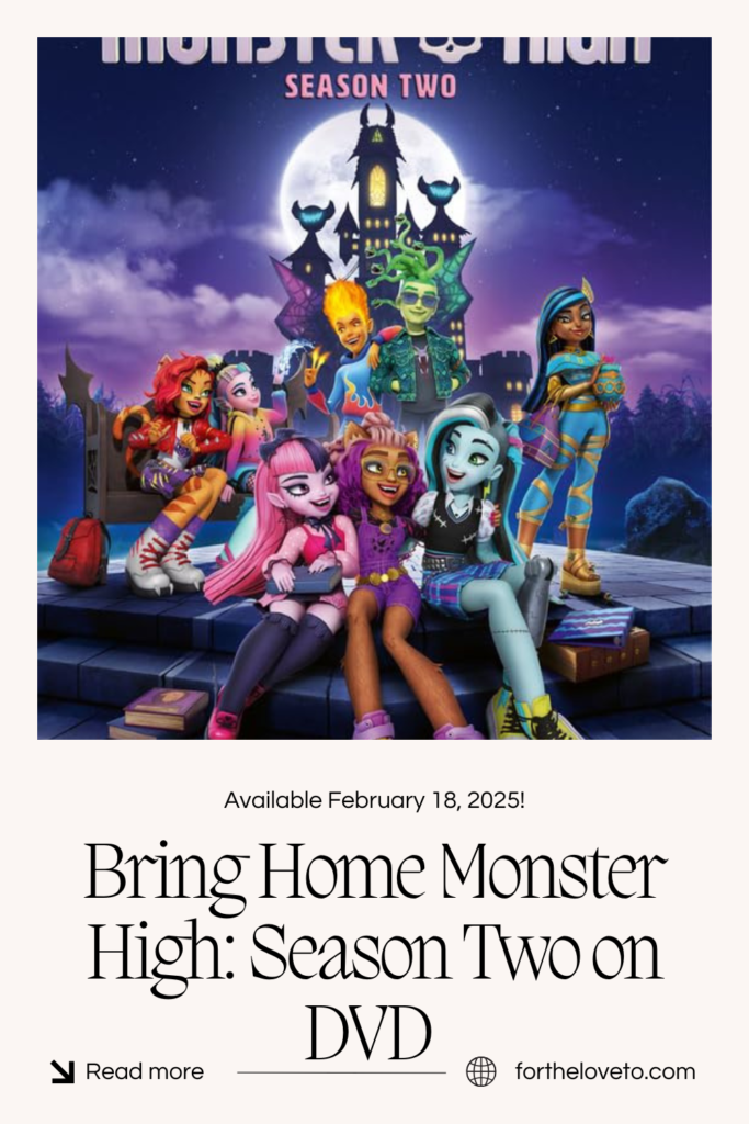Bring Home Monster High Season Two DVD- For The Love To