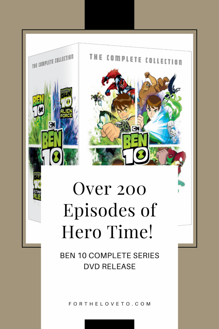 Ben 10: The Complete Series – The Ultimate DVD Collection- For The Love To